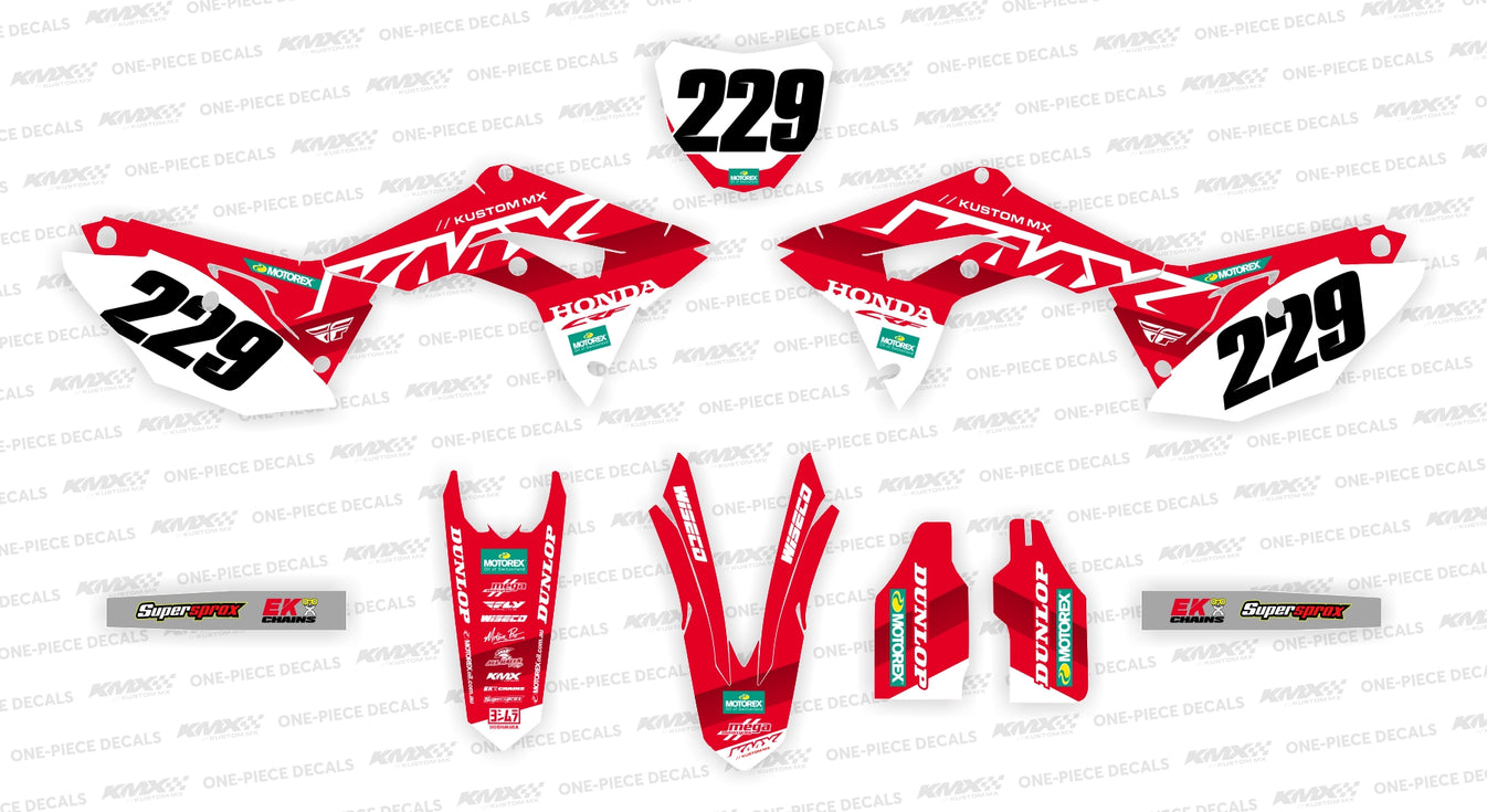ARROW Honda Graphics Kit – KustomMX
