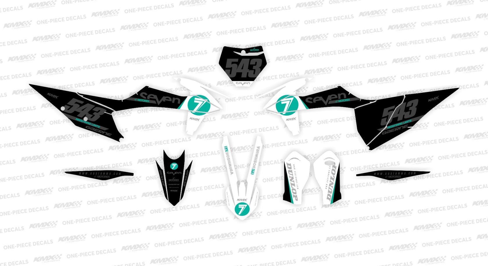 CARVE KTM Graphics Kit – KustomMX