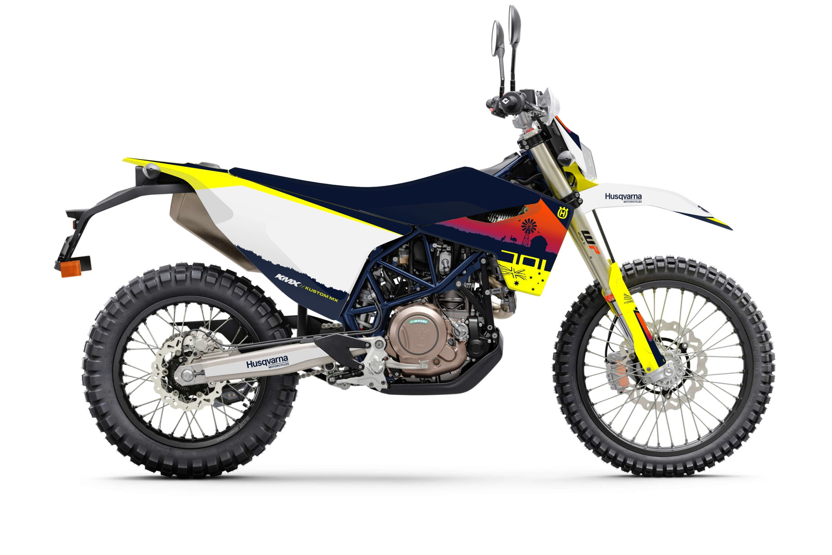 COUNTRY Husqvarna 701 Graphics Kit – KustomMX
