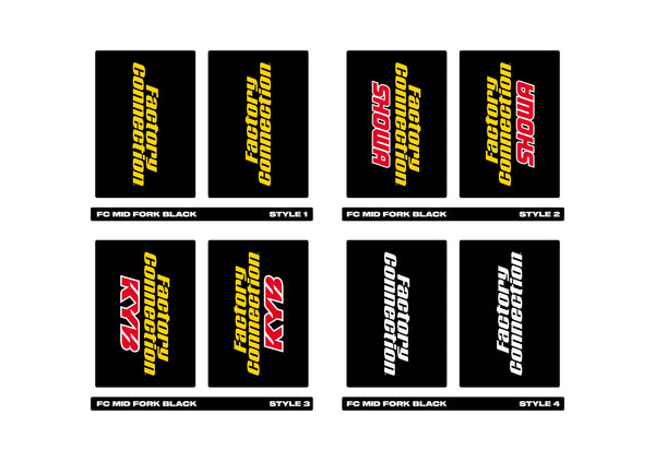 Factory Connection Mid Fork Wraps – KustomMX