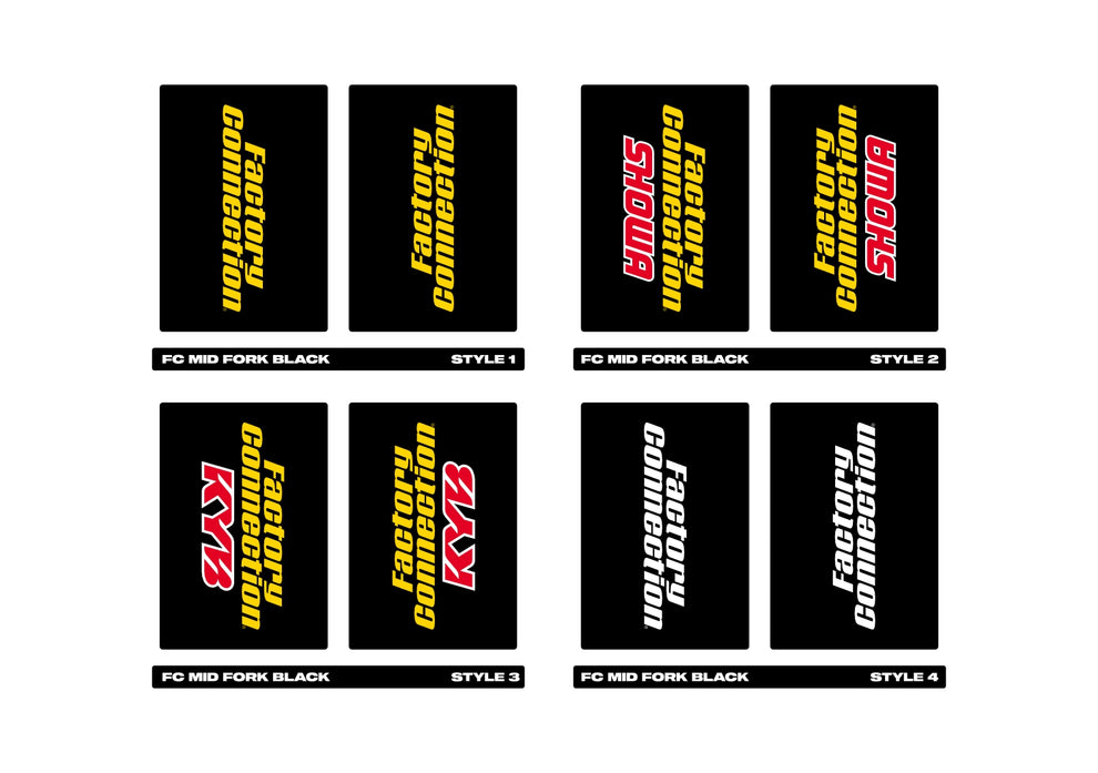 Factory Connection Mid Fork Wraps – KustomMX