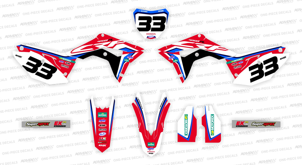 FACTORY Honda Graphics Kit – KustomMX