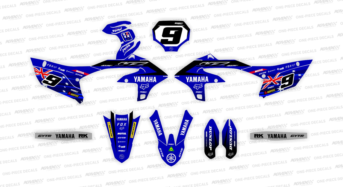 Ferris MXoN Replica Yamaha Graphics Kit – KustomMX