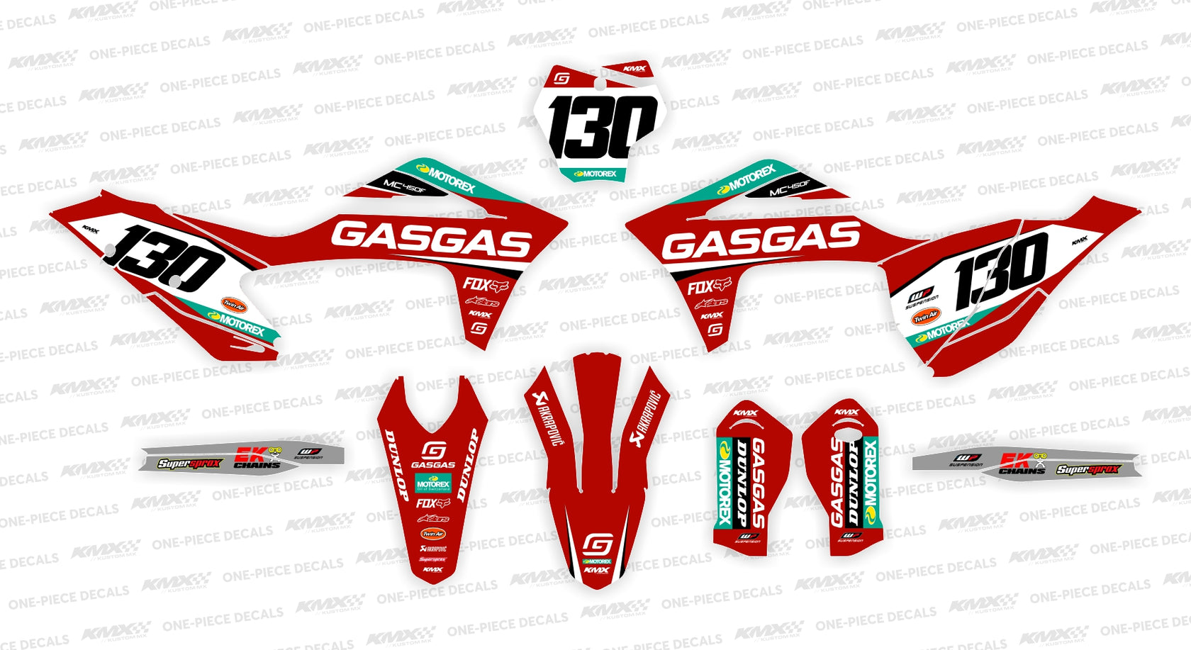 PREMIUM Gas Gas Graphics Kit – KustomMX