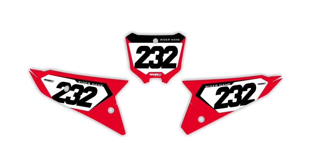 BASE SERIES Honda Number Plates – KustomMX