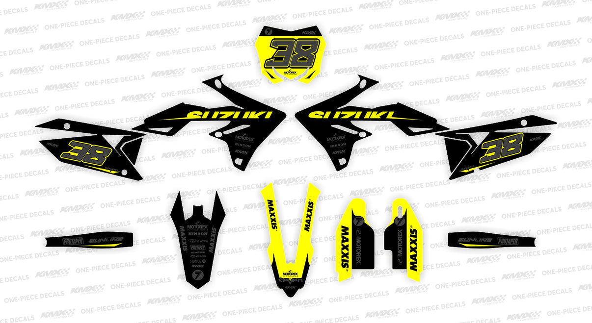 ICON Suzuki Graphics Kit – KustomMX