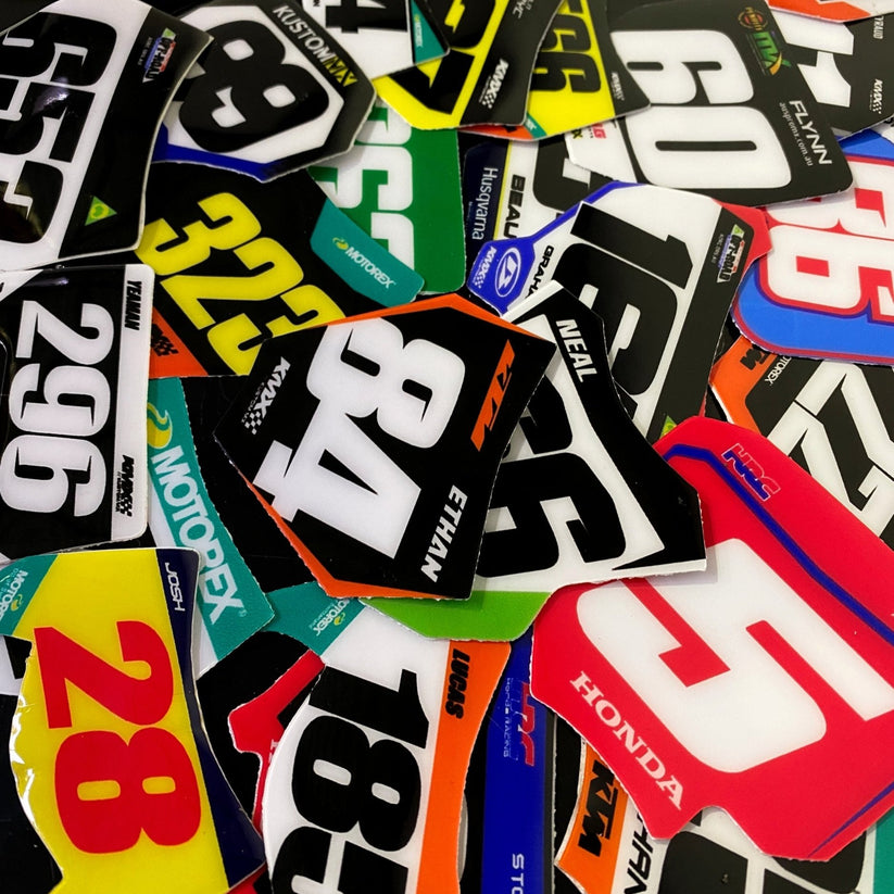 Mini Plate Decals - Same as previous order – KustomMX
