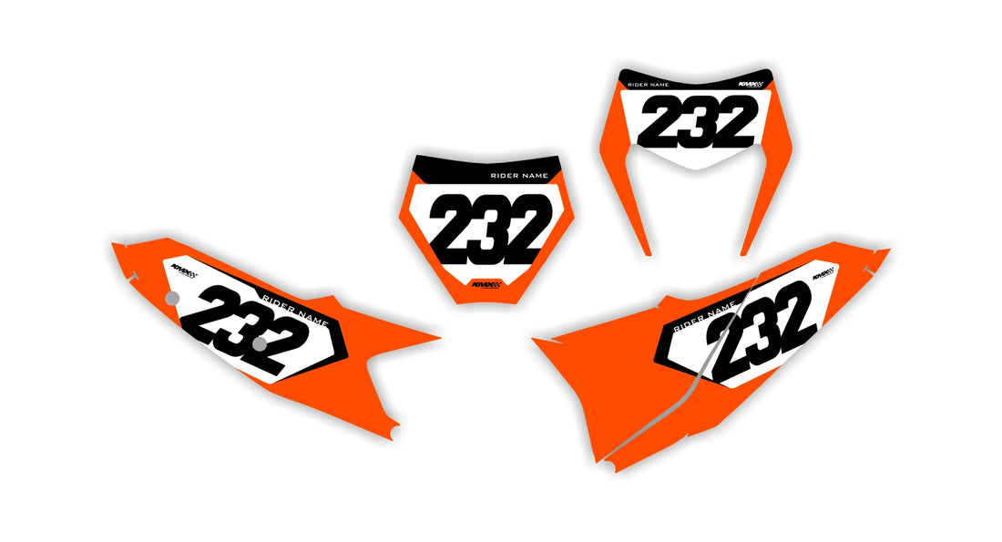 BASE SERIES KTM Number Plates – KustomMX
