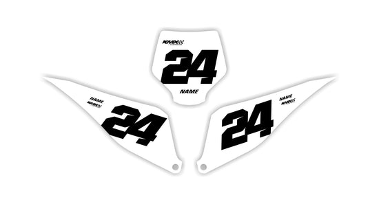 CLASSIC SERIES Stark Number Plates – KustomMX