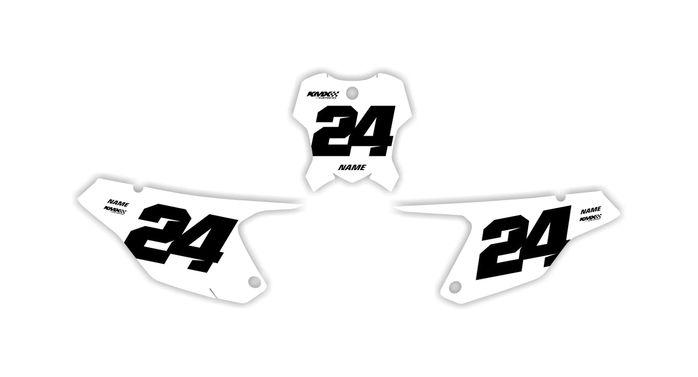 CLASSIC SERIES Triumph Number Plates – KustomMX