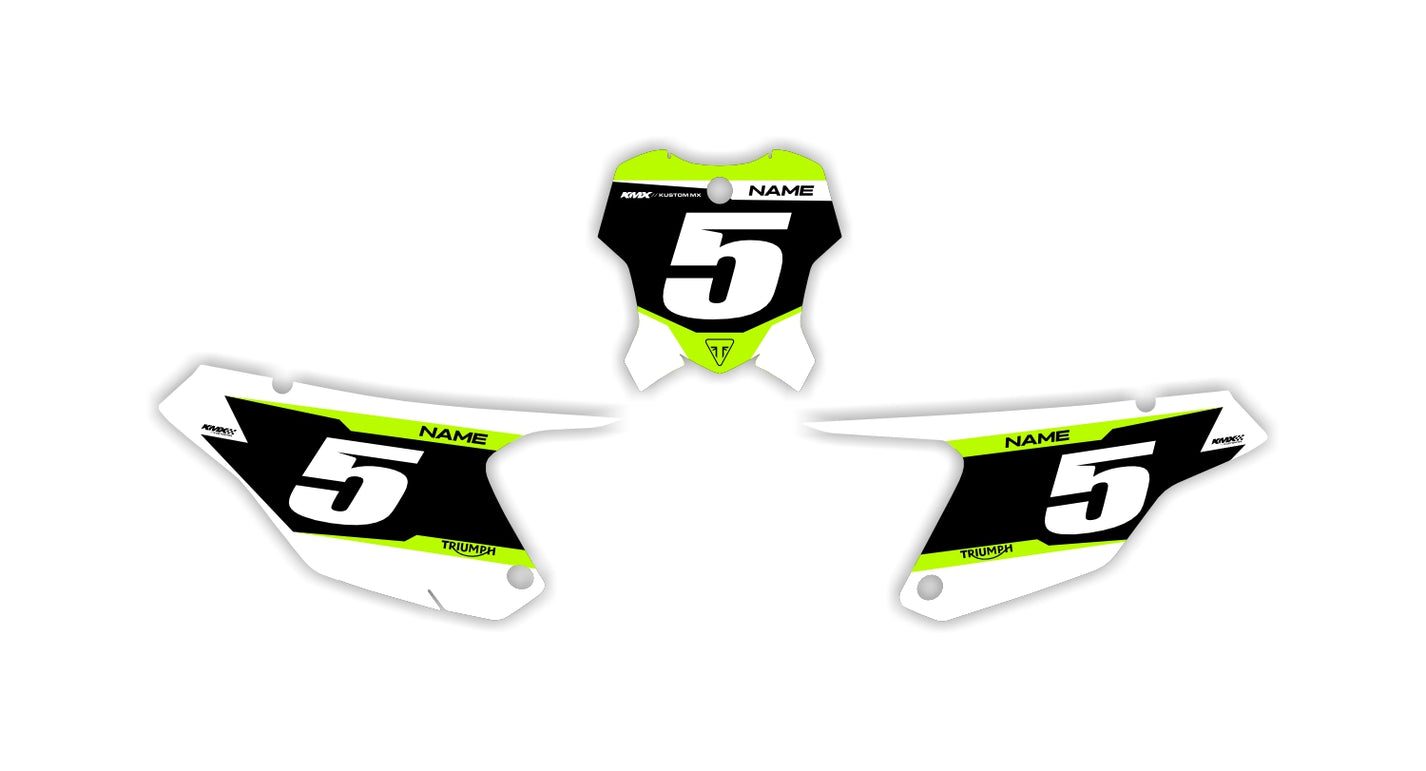 PRO SERIES Triumph Number Plates – KustomMX