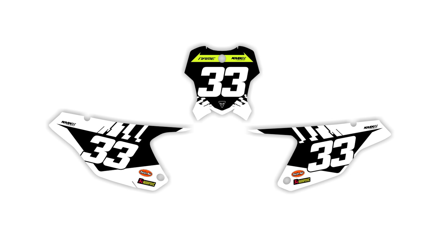 TEAM SERIES Triumph Number Plates – KustomMX