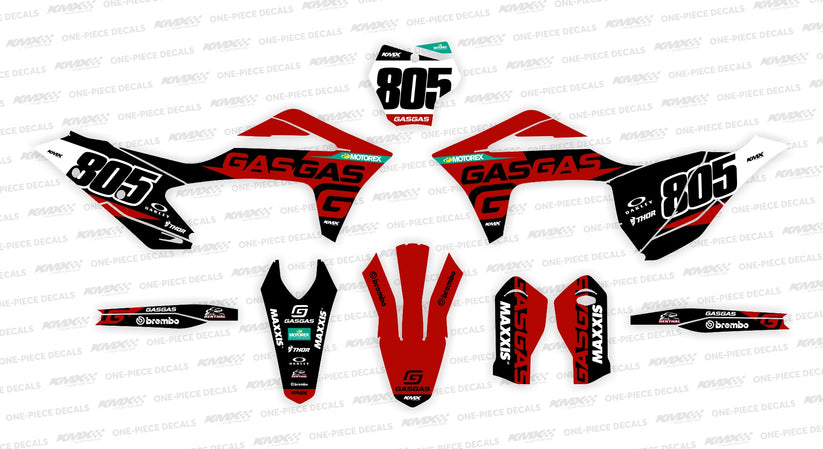ULTIMATE Gas Gas Graphics Kit – KustomMX