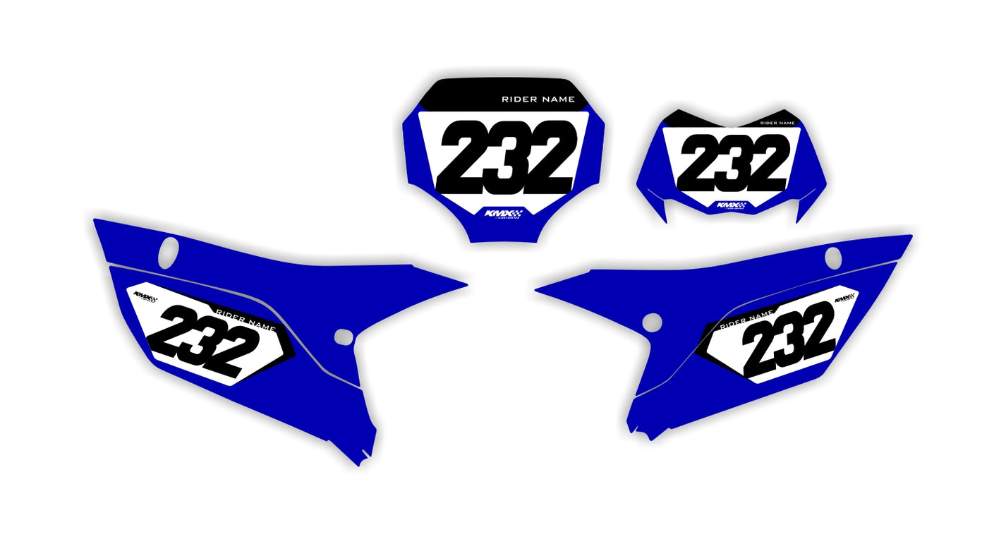 BASE SERIES Yamaha Number Plates – KustomMX