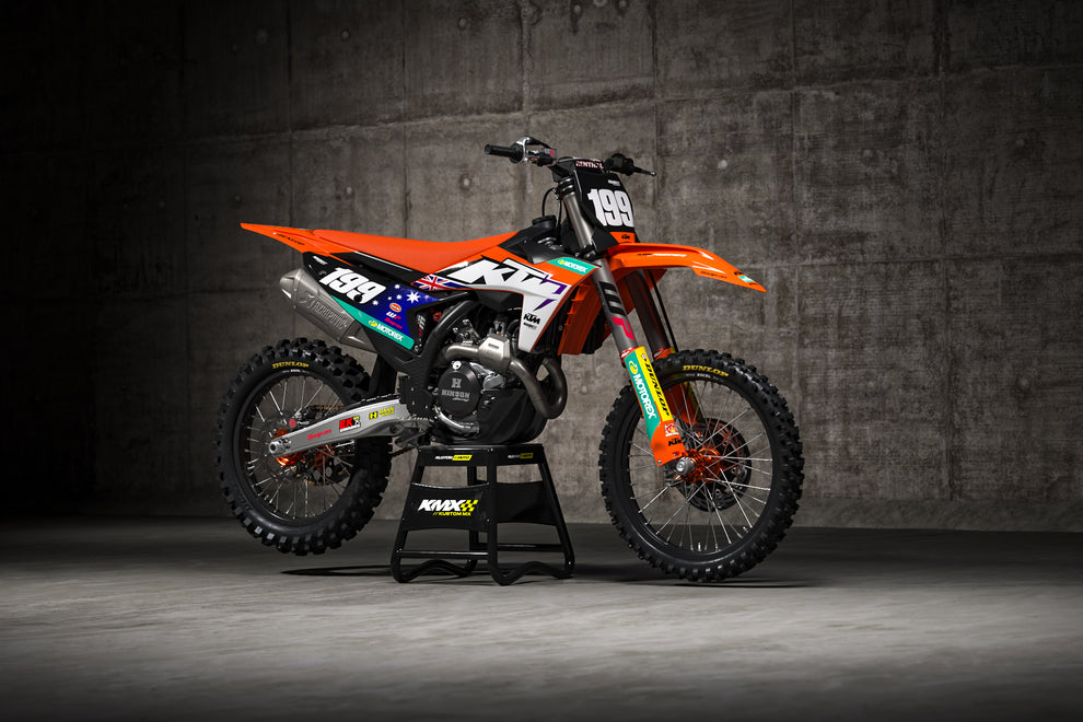 KTM AUS 23' WSX KTM Graphics Kit – KustomMX