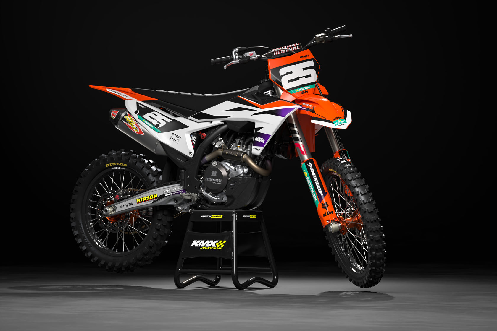 TWENTY4 MX KTM Graphics Kit – KustomMX