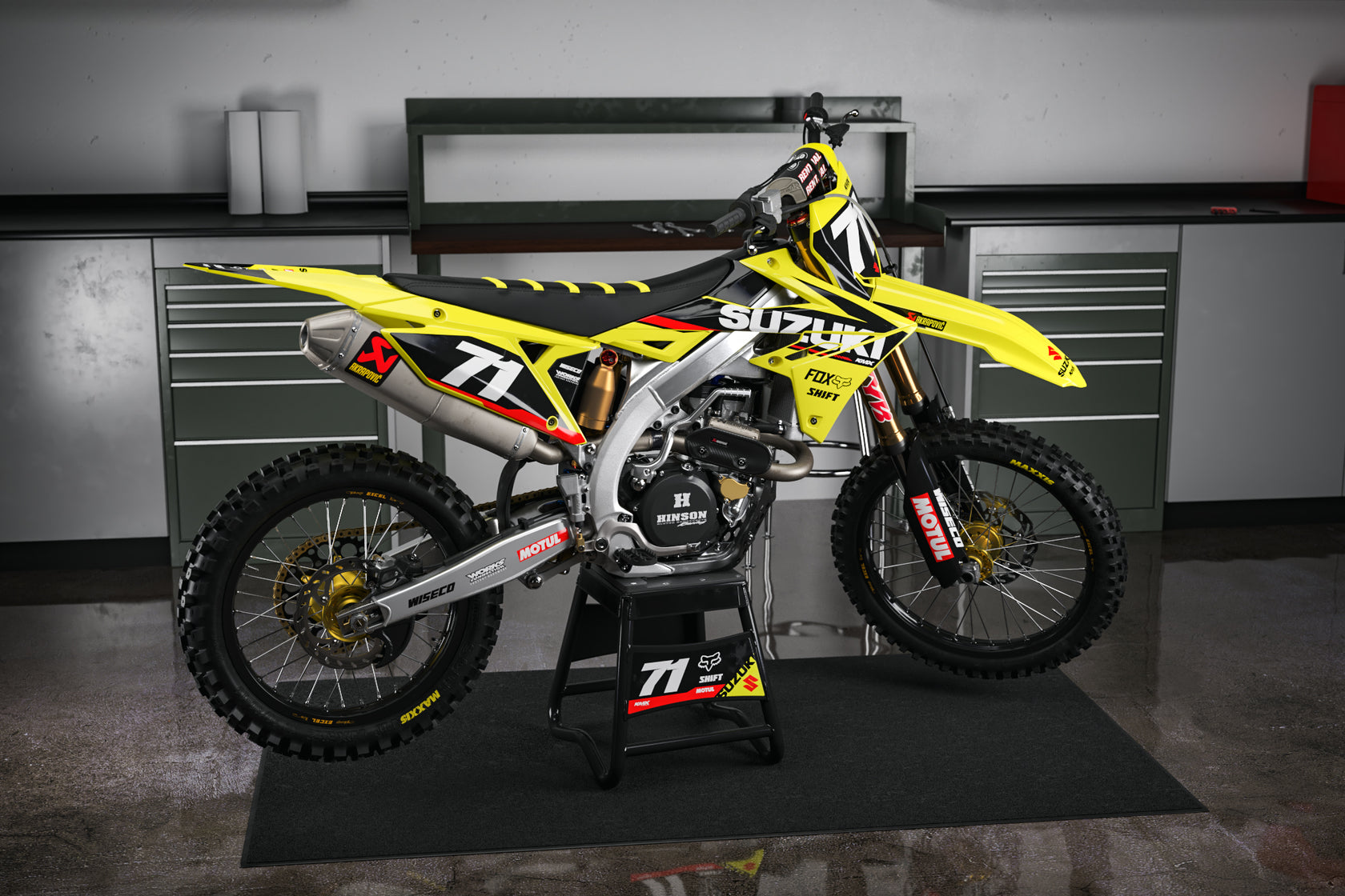 WORX Suzuki Graphics Kit – KustomMX