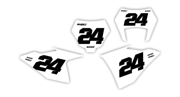 CLASSIC SERIES Gas Gas Number Plates – KustomMX