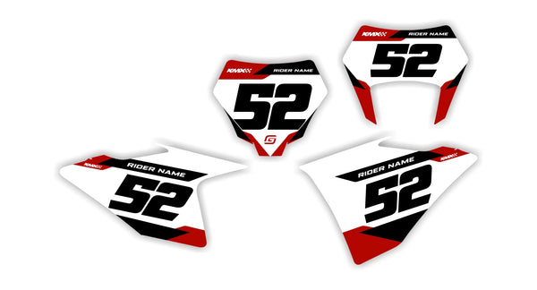 FACTORY SERIES Gas Gas Number Plates – KustomMX