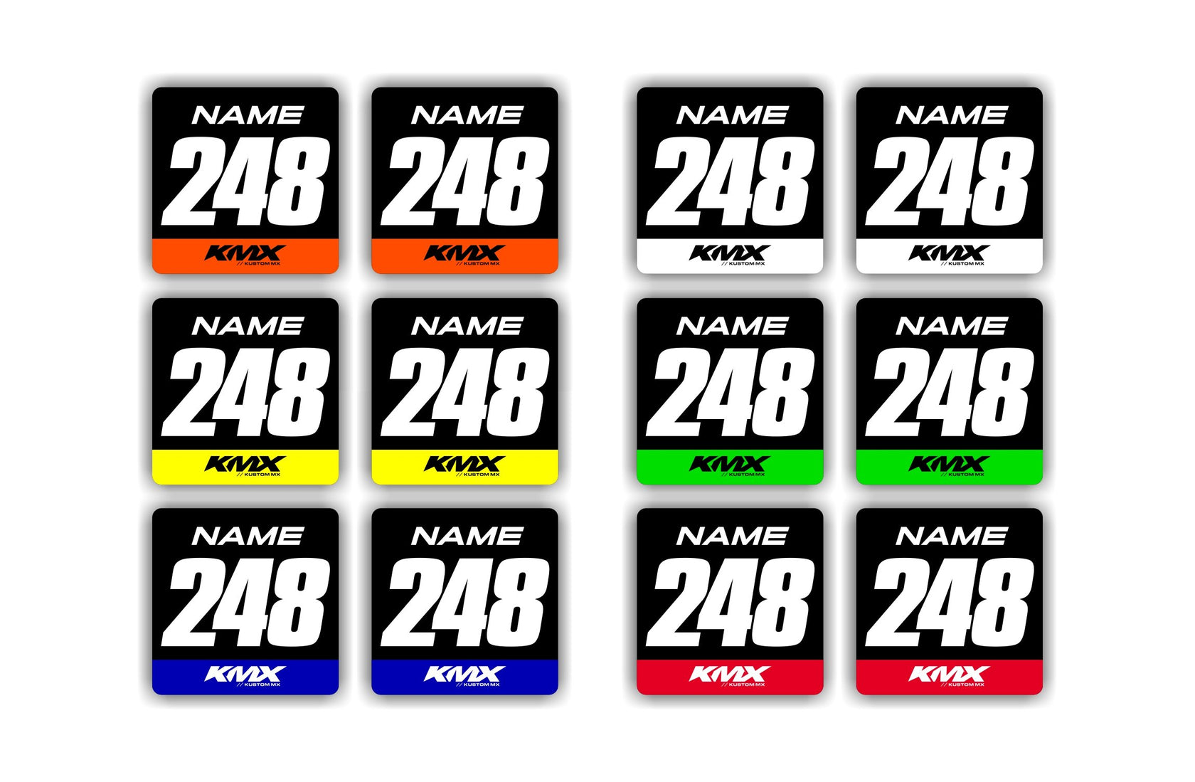 Hub/Frame ID Decals – KustomMX