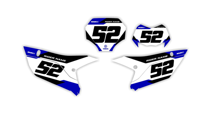 FACTORY SERIES Yamaha Number Plates – KustomMX