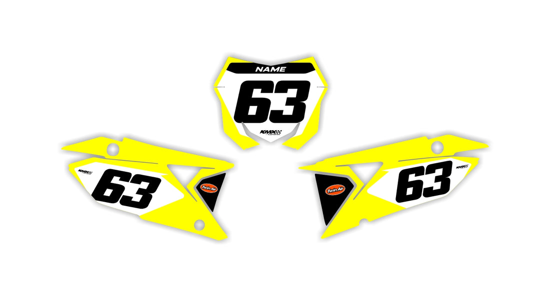 TEAM SERIES Suzuki Number Plates – KustomMX