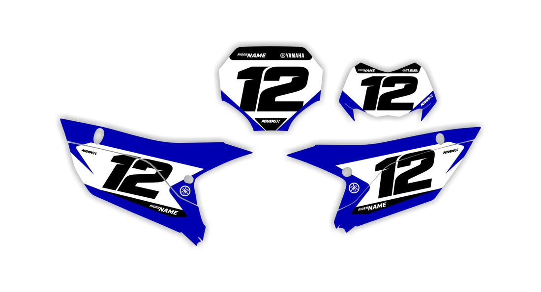 FAST SERIES Yamaha Number Plates – KustomMX