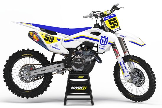 HERITAGE Husqvarna Graphics Kit – KustomMX