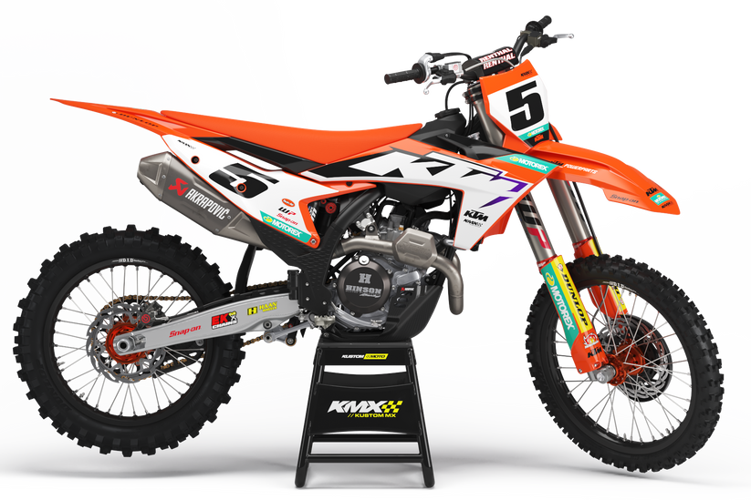 KTM AUS 23' KTM Graphics Kit – KustomMX