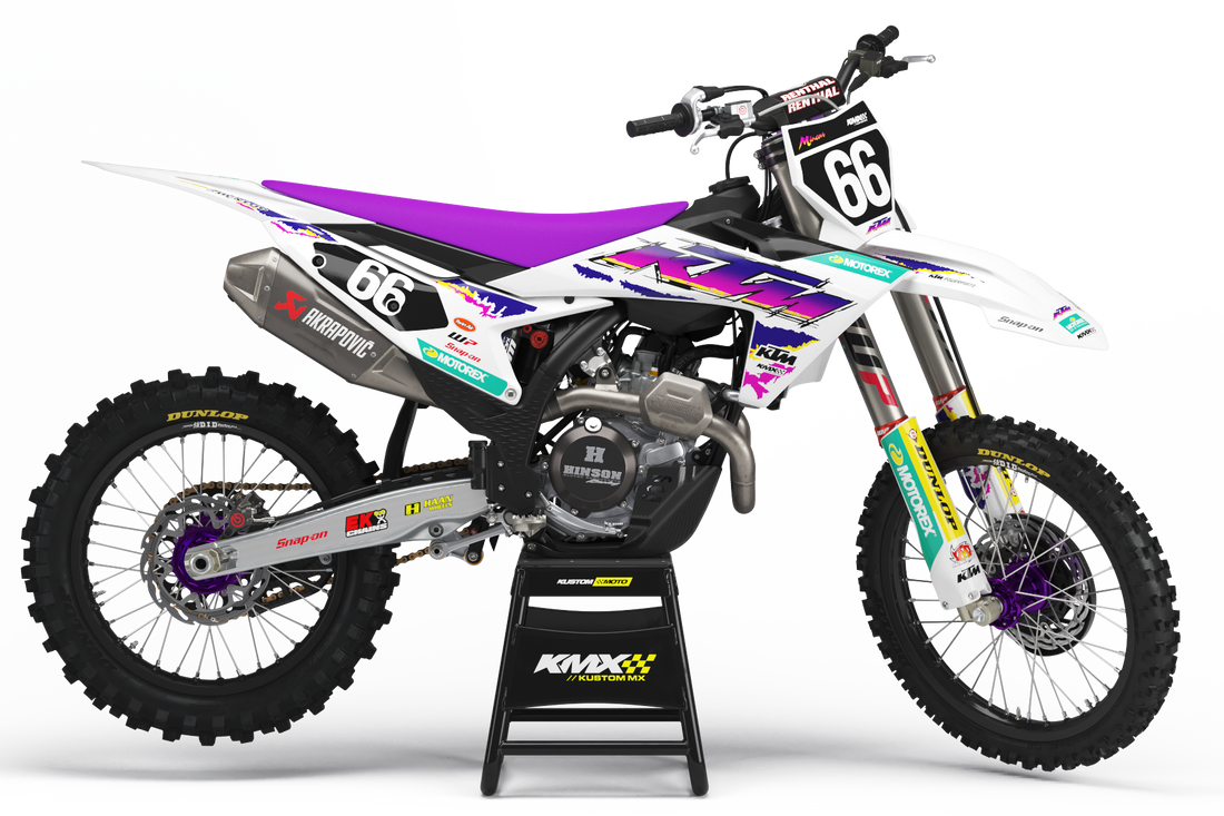 KTM AUS 94' RETRO KTM Graphics Kit – KustomMX