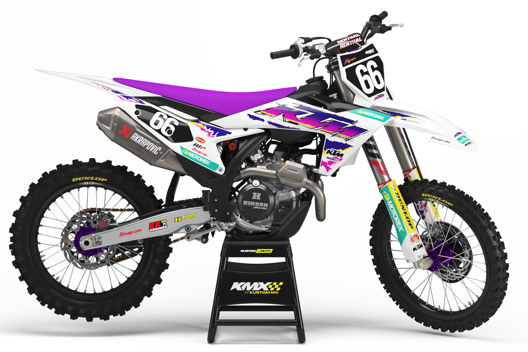 KTM AUS 94' RETRO KTM Graphics Kit – KustomMX