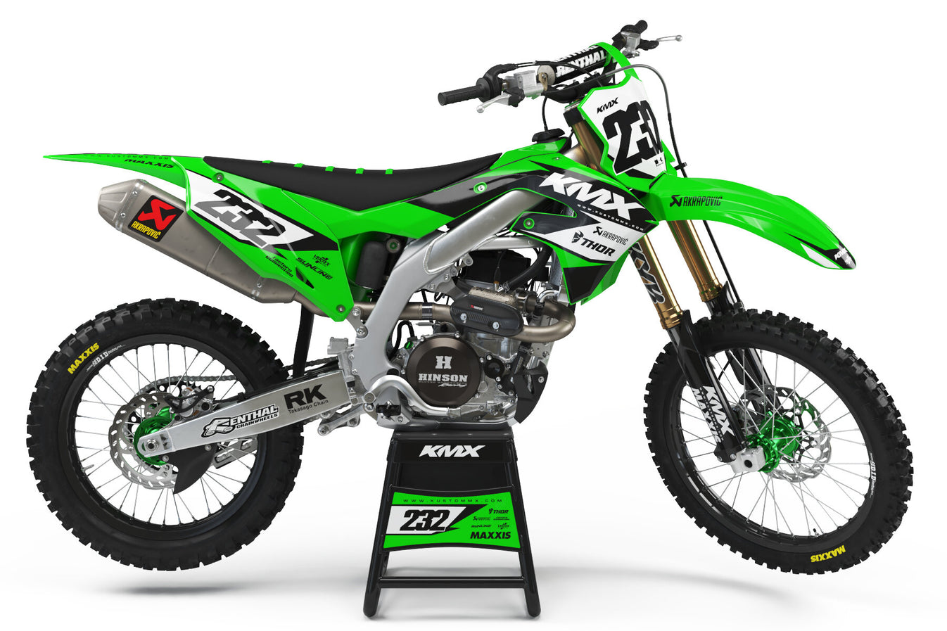 VORTEX Kawasaki Graphics Kit – KustomMX