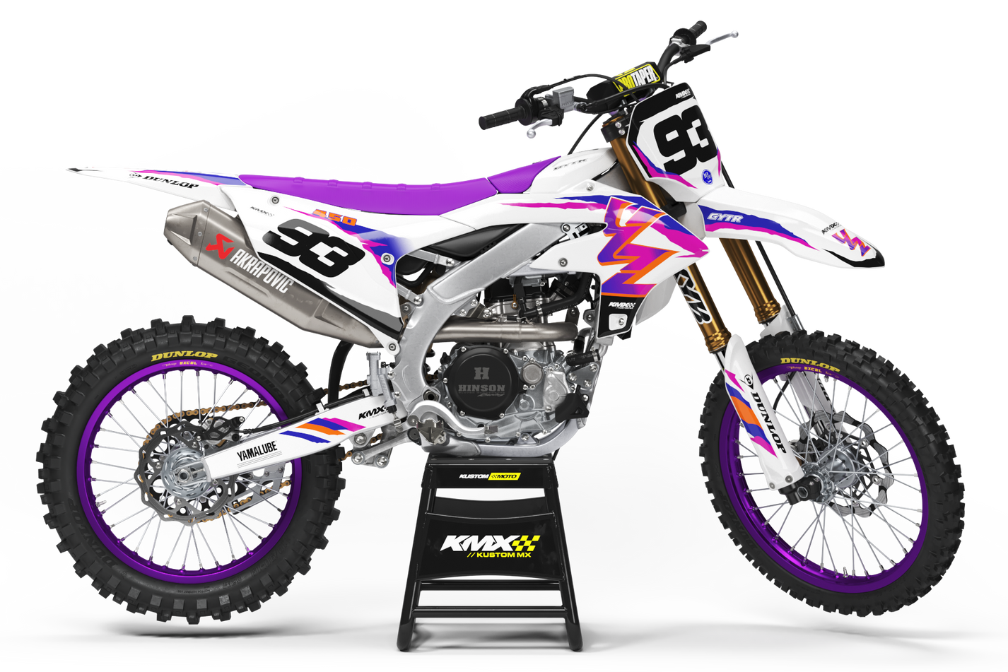93' RETRO Yamaha Graphics Kit – KustomMX